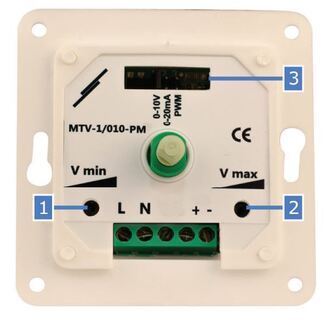 Potentiometer for EC fan
