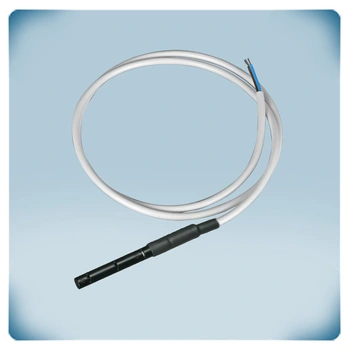 Passive temperature sensor | PT500 | plastic probe | 1 m cable