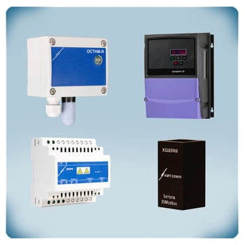 Temperature humidity control IP66 | 3 x 230 V AC motor| 2,3 A