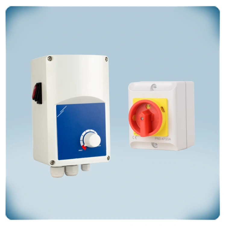 AC motor 6 A | Variable speed control | maintenance switch