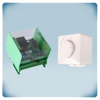 AC motor 1,5 A | Remote variable speed control | DIN rail